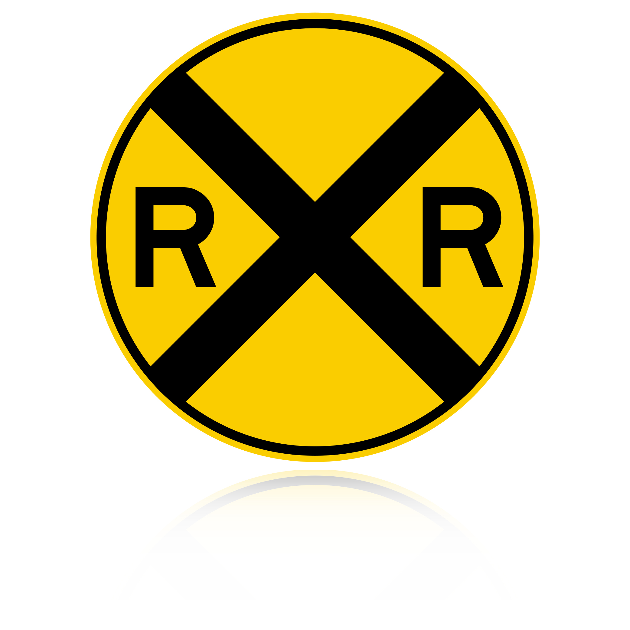 MUTCD Railroad Crossing Sign W10-1
