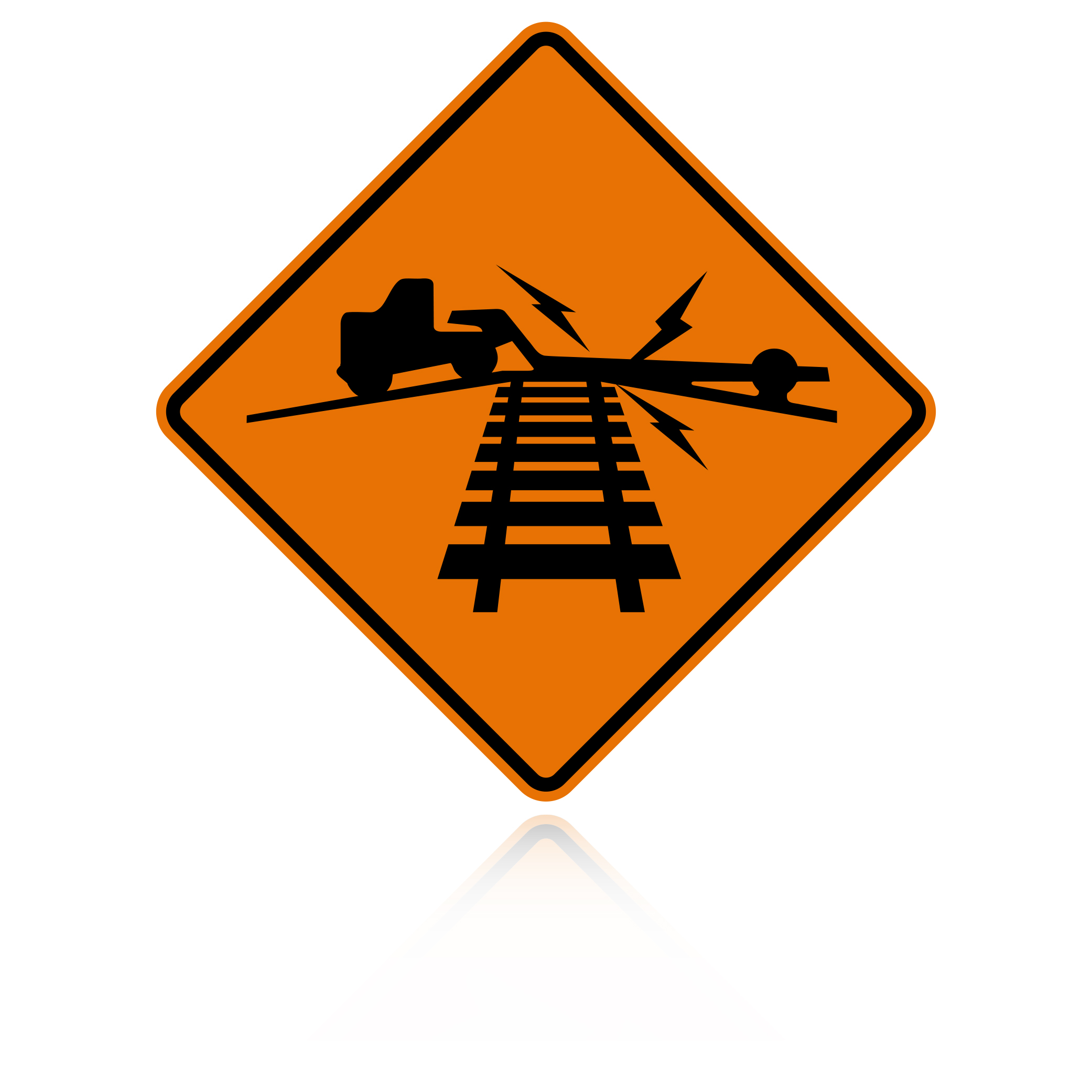 Low Ground Clearance Warning Sign MUTCD W10-5