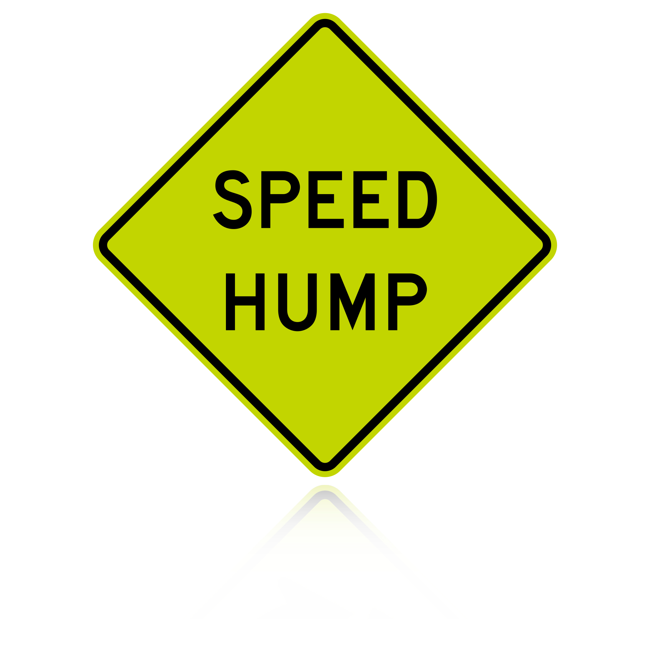 trafficthingz.com: MUTCD W17-1 Speed Hump trafficthingz.com: MUTCD W17-1 Speed Hump