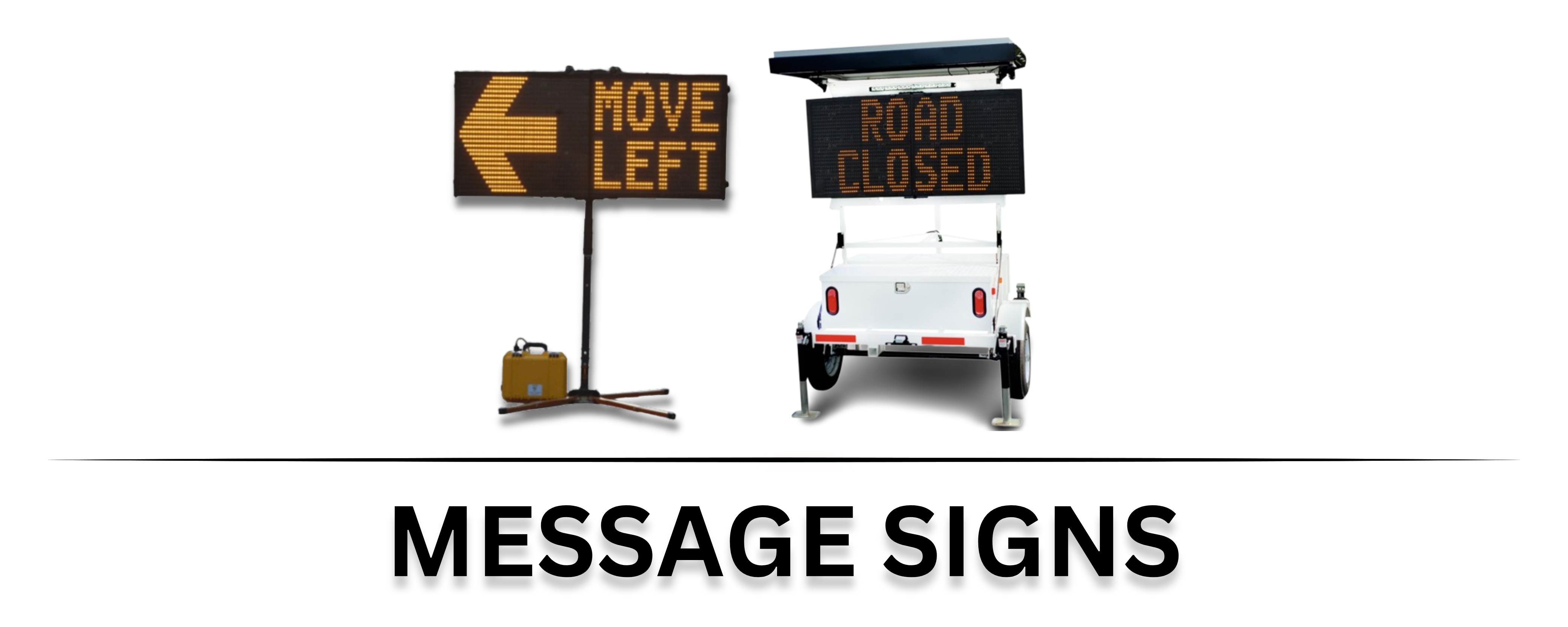 Traffic Control Arrow Boards & Guide Signs | Traffic Thingz