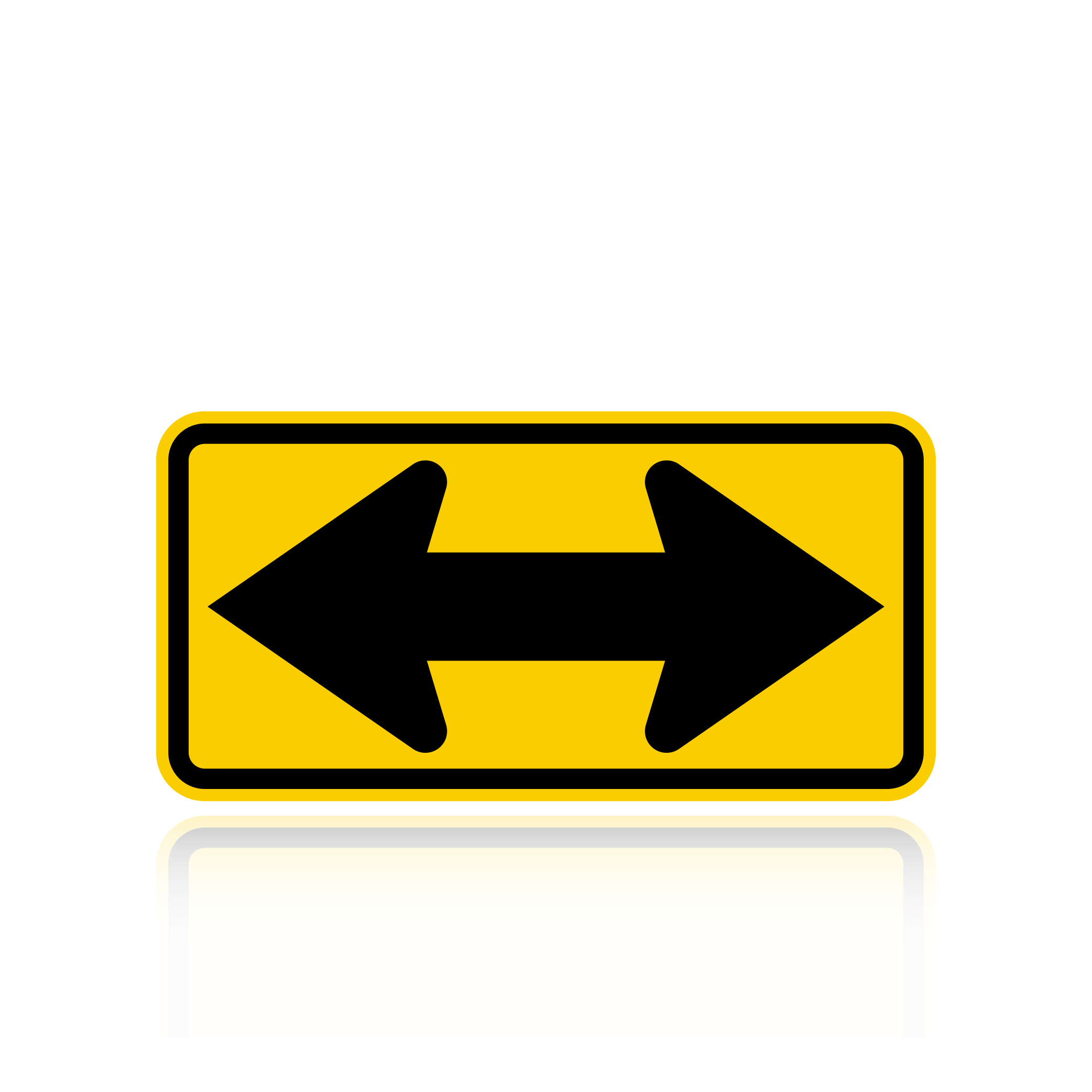 trafficthingz.com: MUTCD W1-7 Two Direction Large Arrow trafficthingz.com: MUTCD W1-7 Two Direction Large Arrow