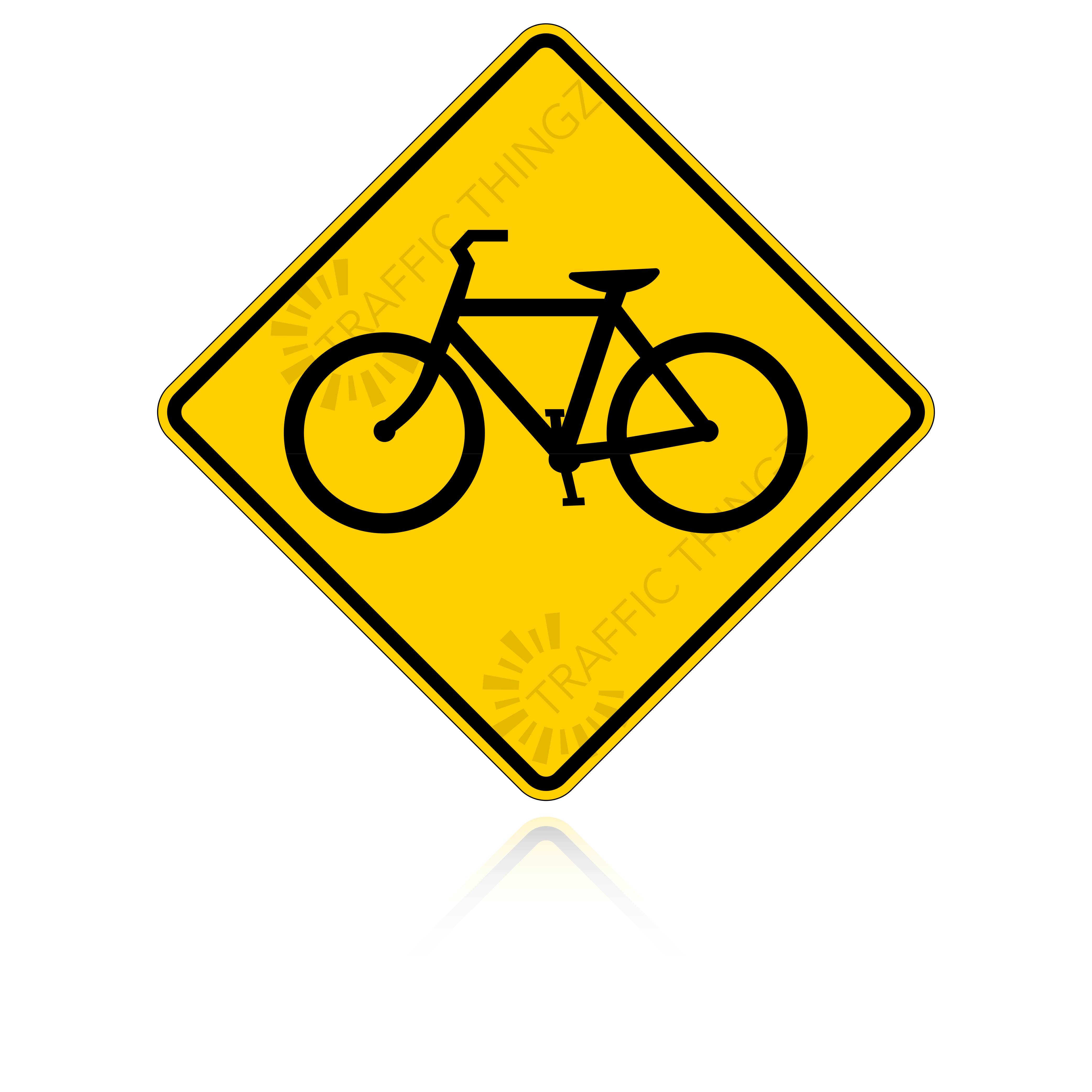 trafficthingz.com: MUTCD W11-1 Bicycle Lane trafficthingz.com: MUTCD W11-1 Bicycle Lane