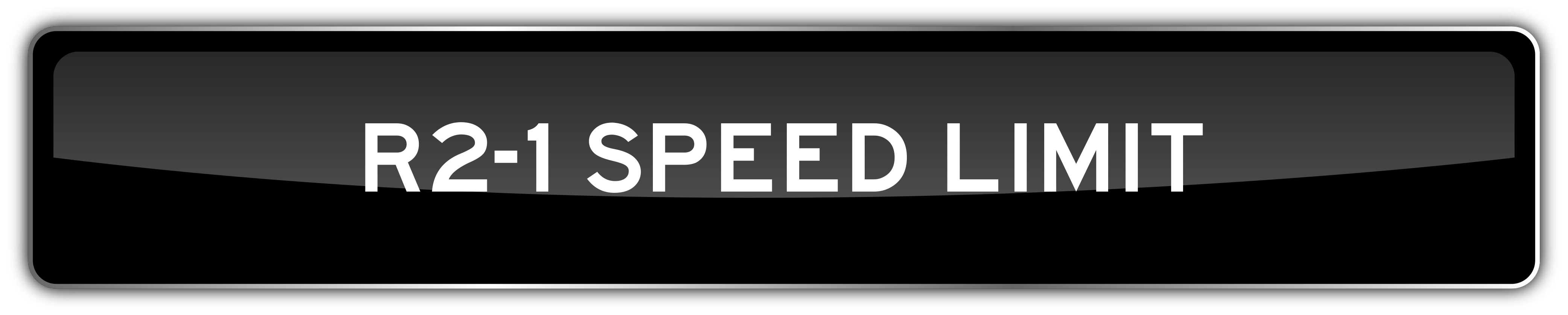 R2-1 Speed Limit Signs & Solar Options | Traffic Thingz