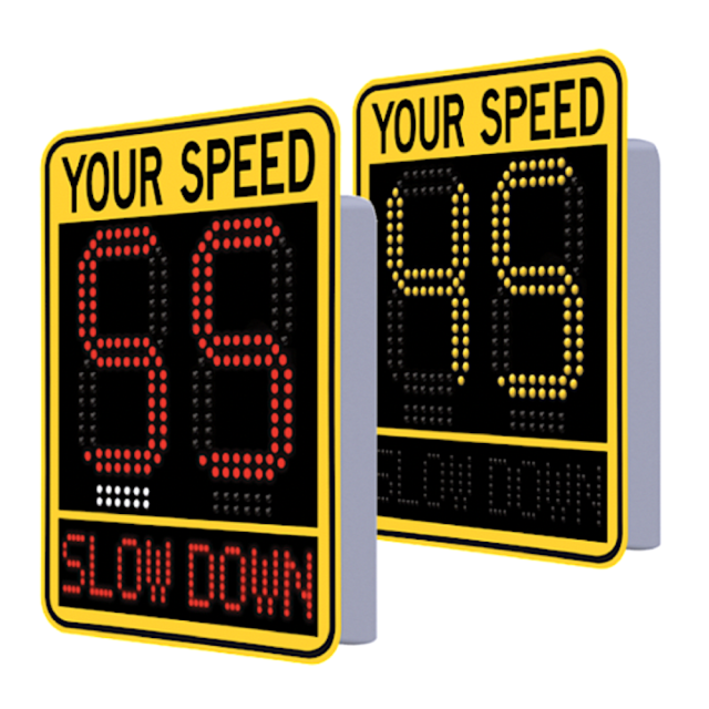 trafficthingz.com: Solar LED Radar Speed Sign - EV15